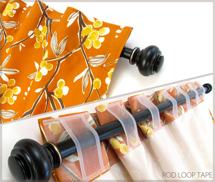 Drapery Tapes: The Fastest Way to Finish Curtains - Sew4Home