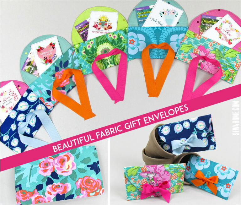 Fabric Gift Envelopes - Sew4Home