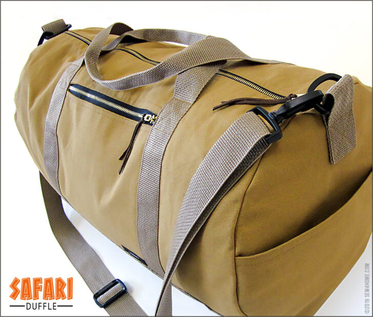 Classic Safari Duffle - Sew4Home