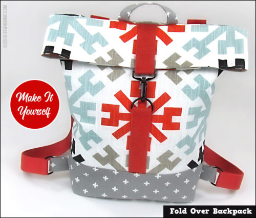 Fold Over Backpack - Sew4Home