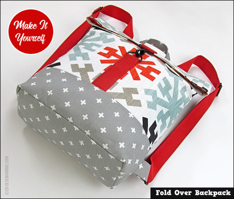 Fold Over Backpack - Sew4Home