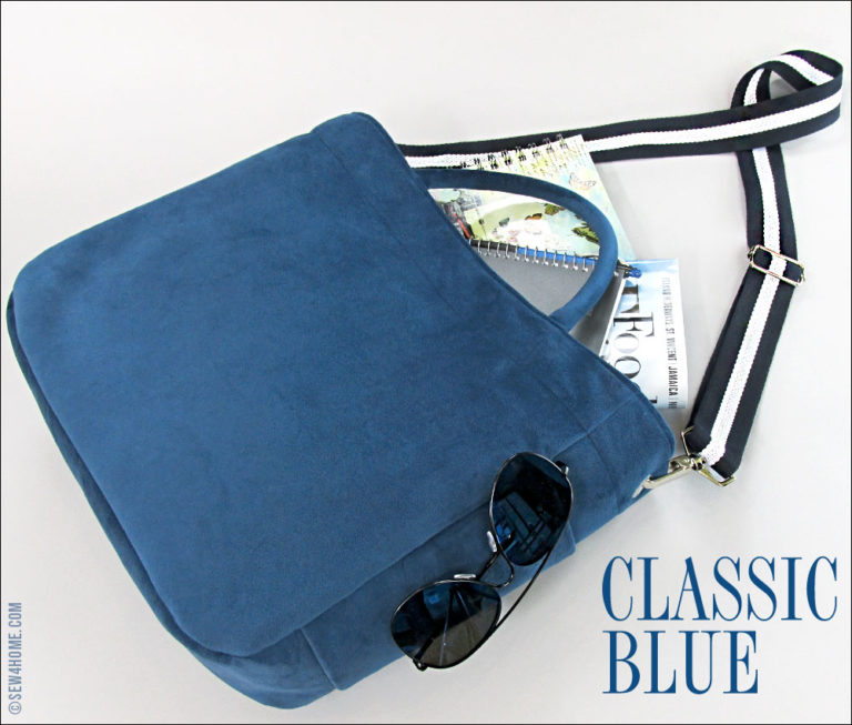 The Classic Blue Tote - Sew4Home