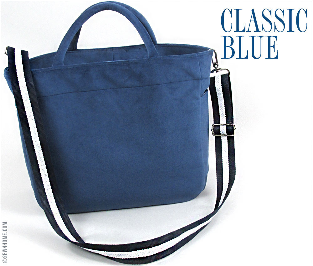 The Classic Blue Tote - Sew4Home