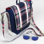 Creativity is in the Bag: Preppy Wave Tucked Handbag - Sew4Home