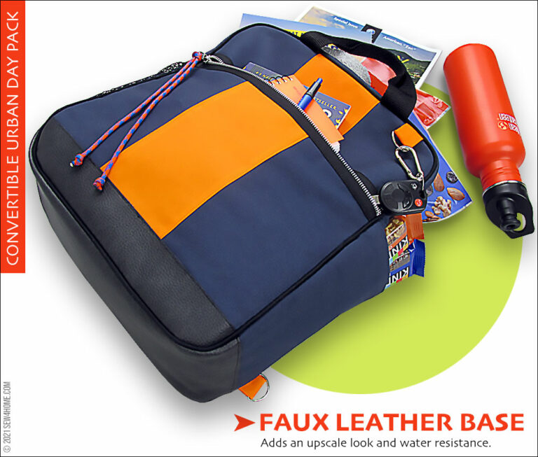 Convertible Urban Day Pack - Sew4Home