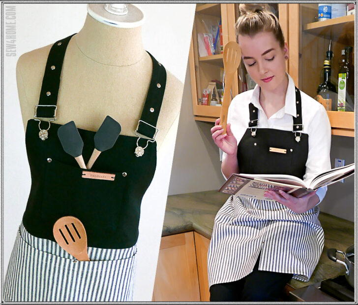 Overall Style Apron - Sew4Home