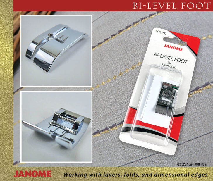 Janome Bi-Level Foot - Sew4Home