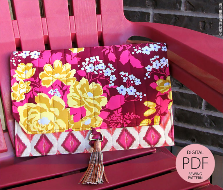 Quilted Slimline Device Case - Sew4Home