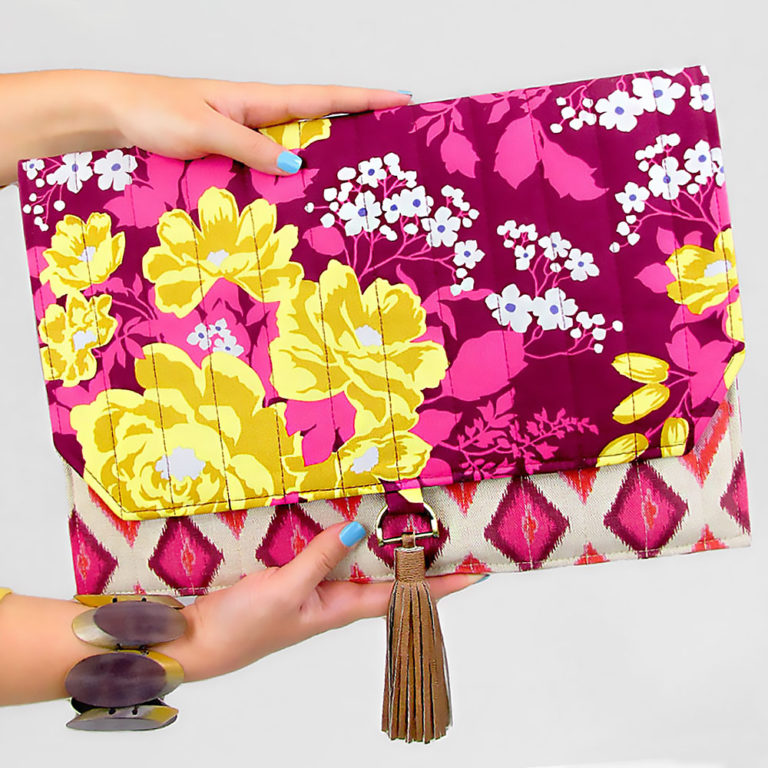 Mini Box Style Zippered Cosmetics + Toiletries Case - Sew4Home