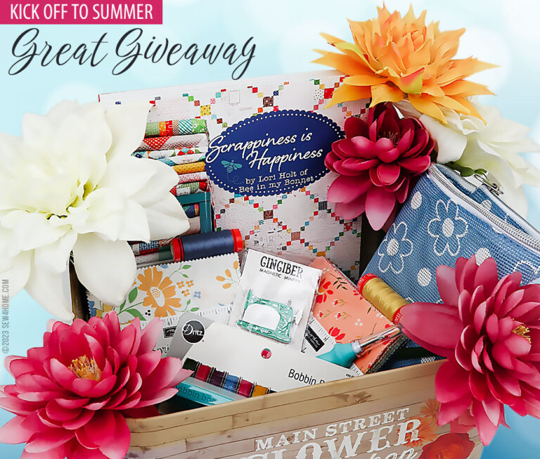Kick Off To Summer Great Giveaway-Closed-Winner Posted - Sew4Home