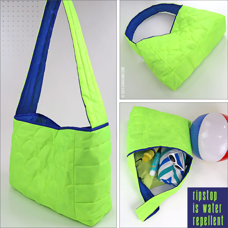 Puffer Sling Bag - Sew4Home