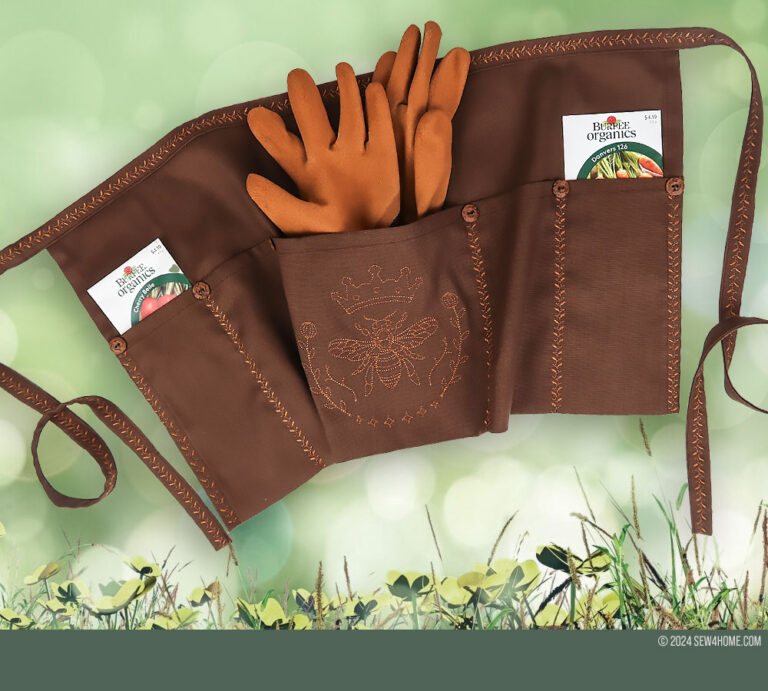 Five Pocket Half Apron - Sew4Home