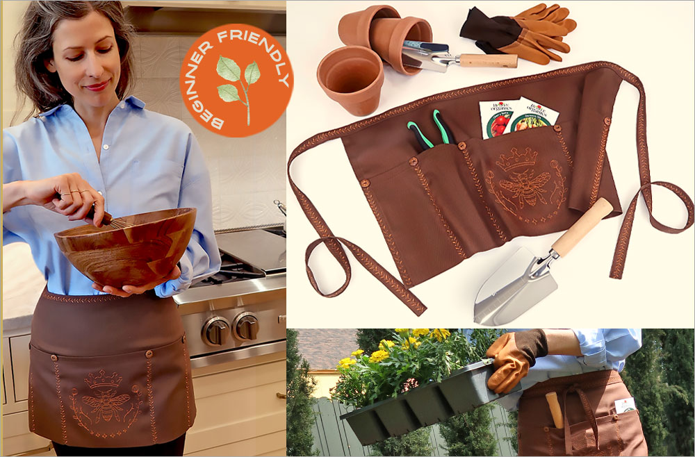Five Pocket Half Apron - Sew4Home