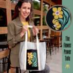 The Flower Power Tote - Sew4Home