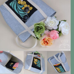 The Flower Power Tote - Sew4Home