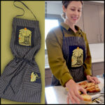 Patch Pocket Drawstring Apron - Sew4Home