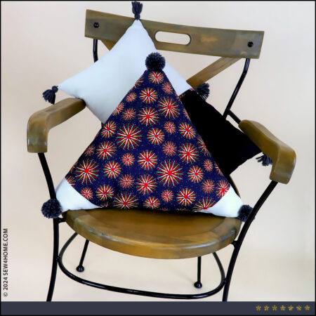 Triangle + Lumbar Pillow Pair - Sew4Home